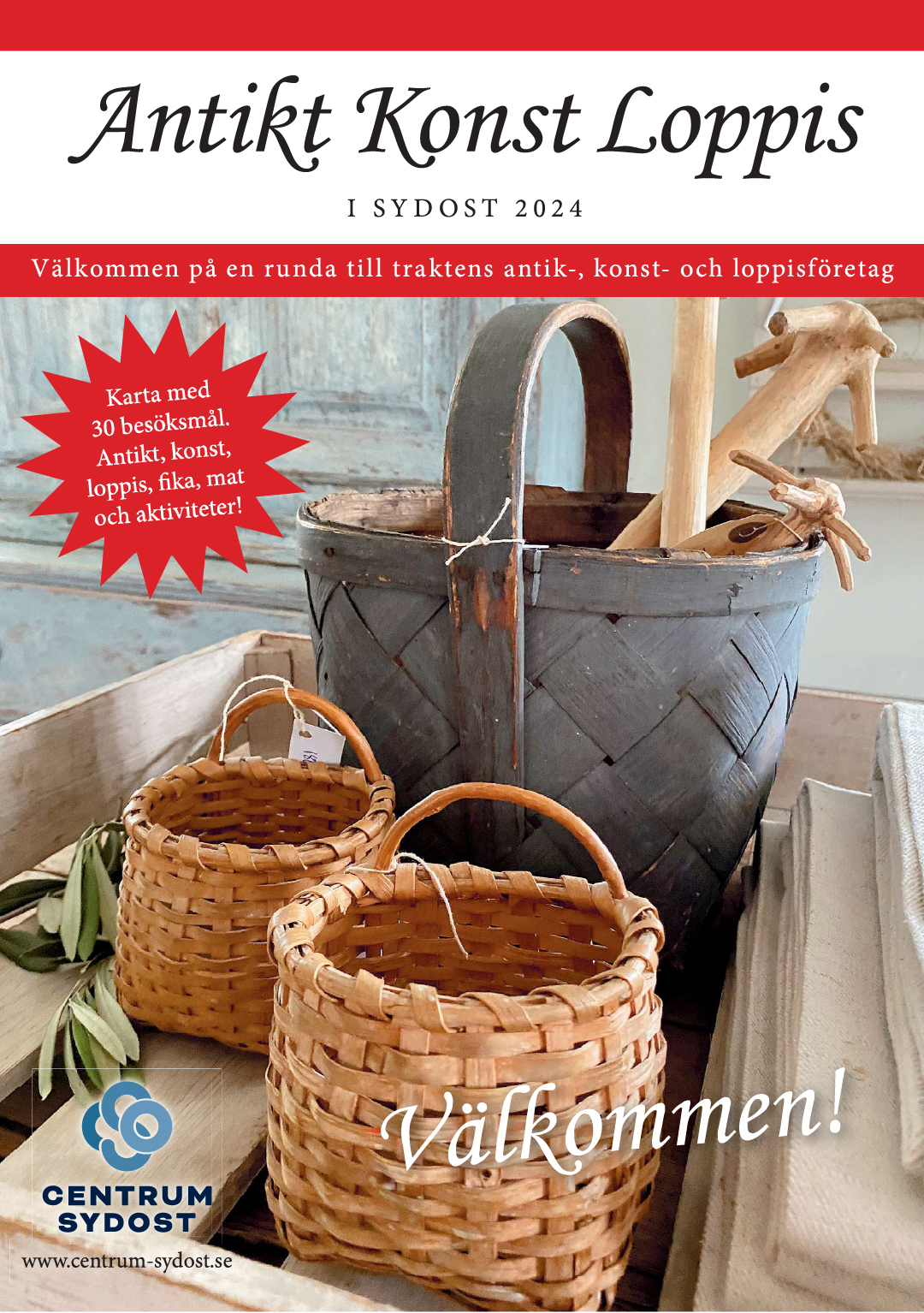 Folder Antikt, konst, loppis – Centrum Sydost